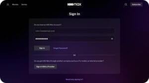 How to Sign in of HBO Max TV?